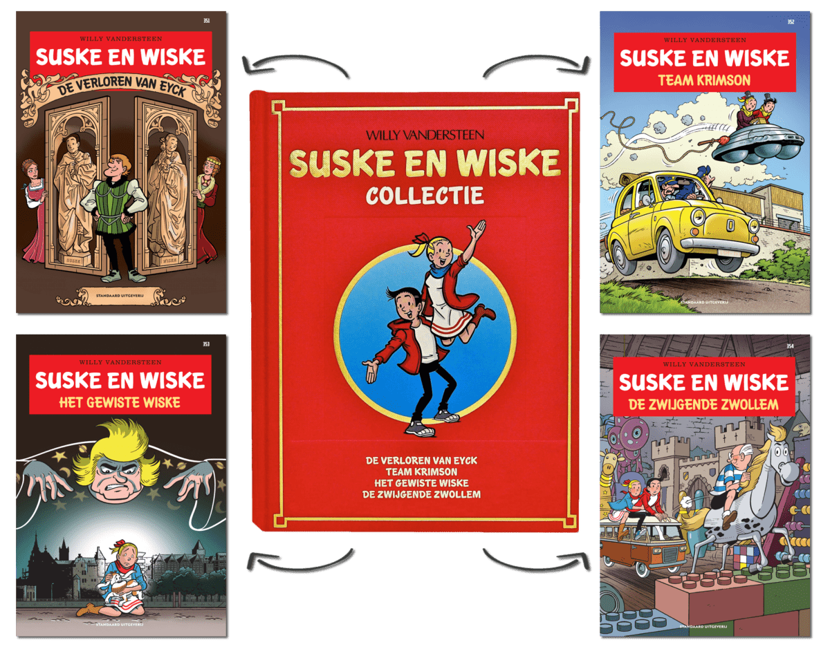 Suske en Wiske Verzamelalbum 79 - De Verloren van Eyck e.a.